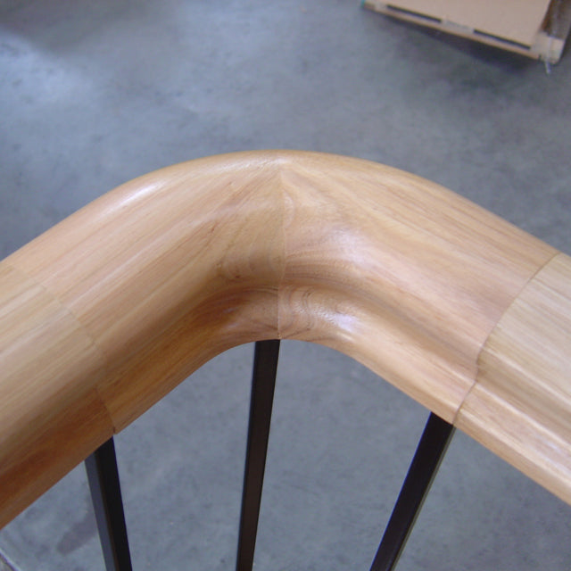 Meranti 1/4 Turn Handrail for Stairs - Hammer Smith