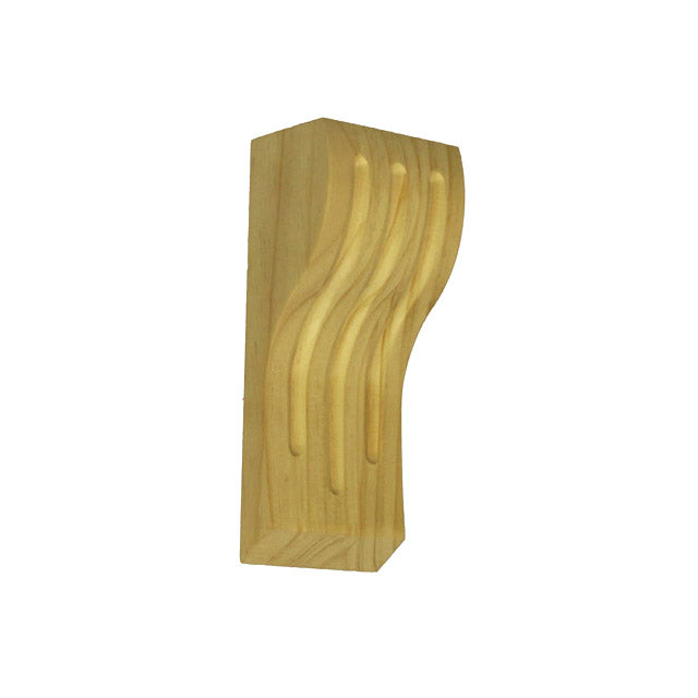 70mm Fluted Timber Corbels – 170x50mm - Hammersmith DIY Balustrade ...